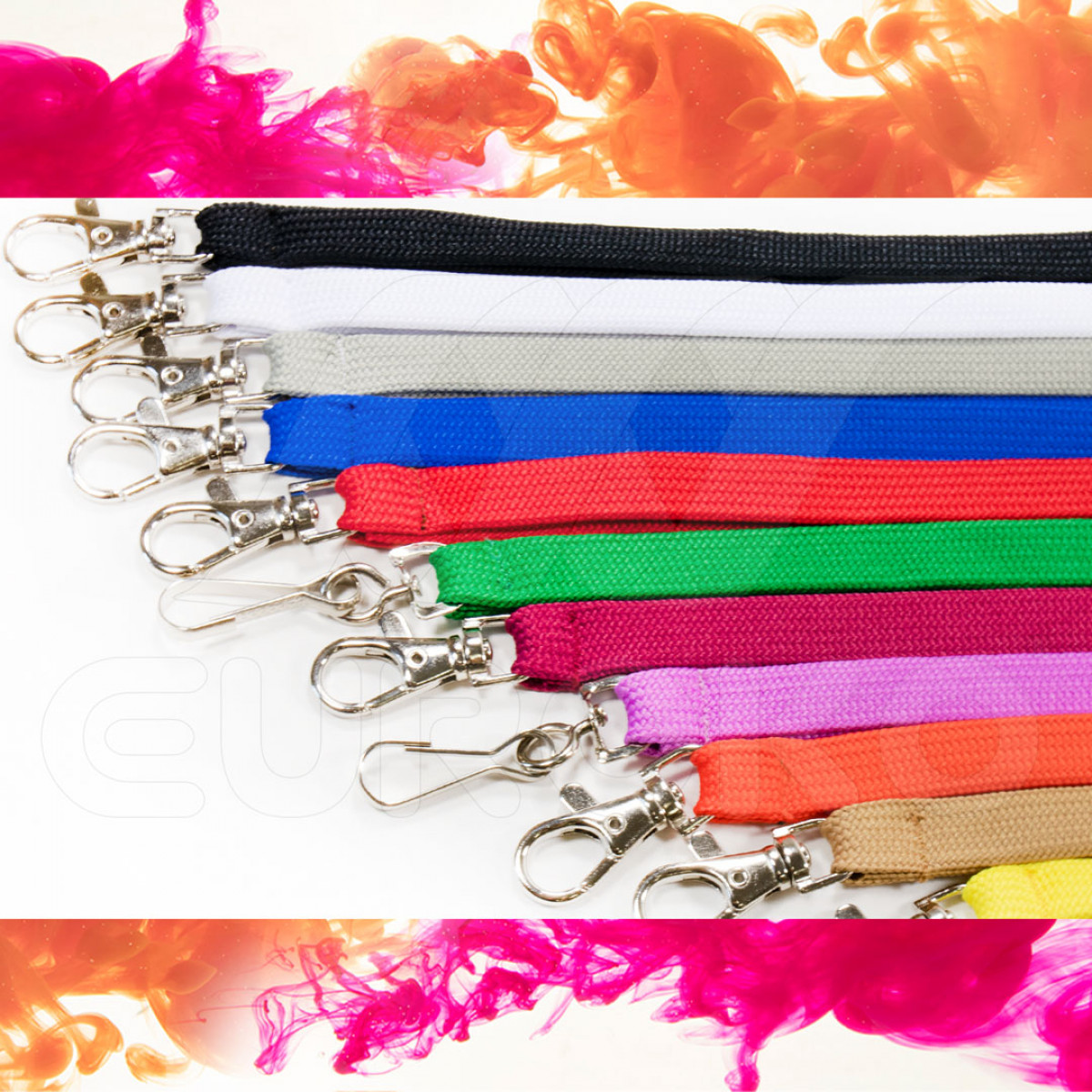 Plain Tubular Lanyards | www.euroko.eu