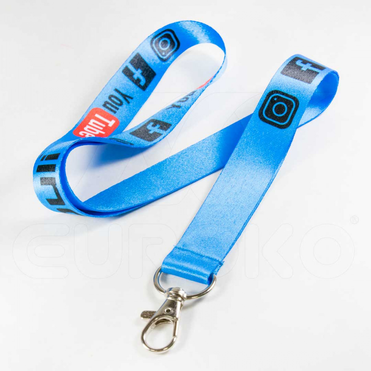 Custom Satin Lanyards 20mm | www.euroko.eu