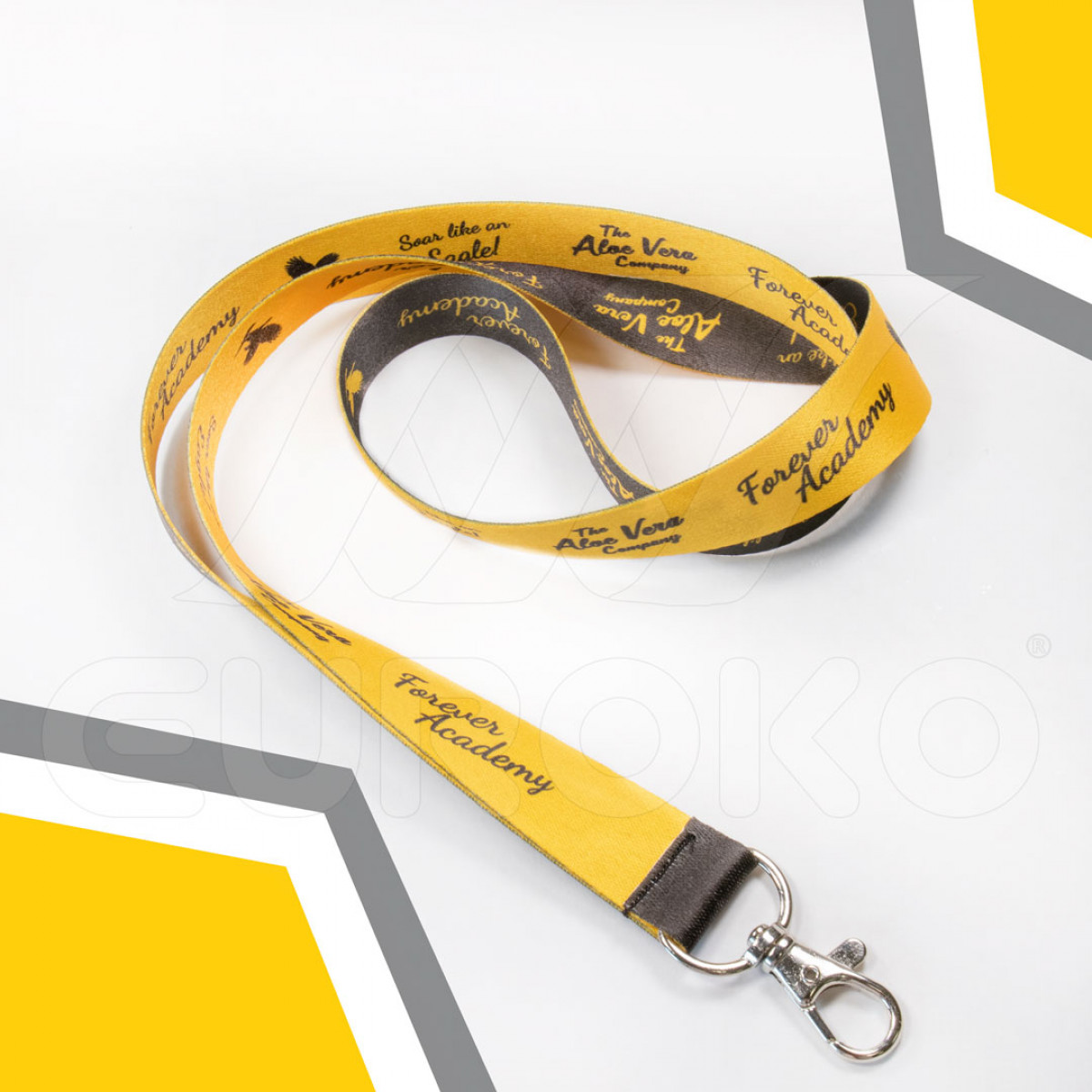 Custom Satin Lanyards 20mm | www.euroko.eu