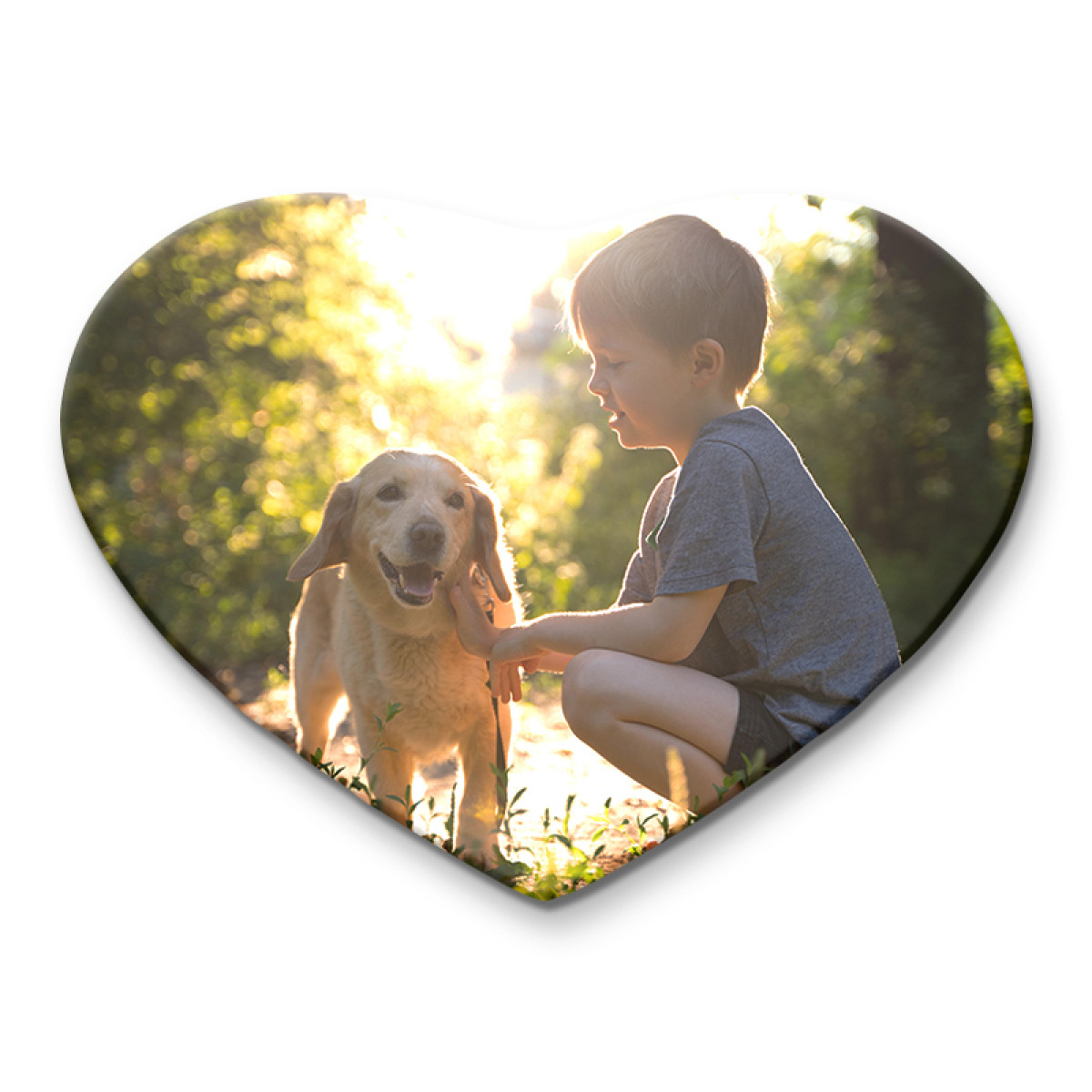 Refrigerator Magnets Heart 5.5cm x 4.9cm | Design Them Online!