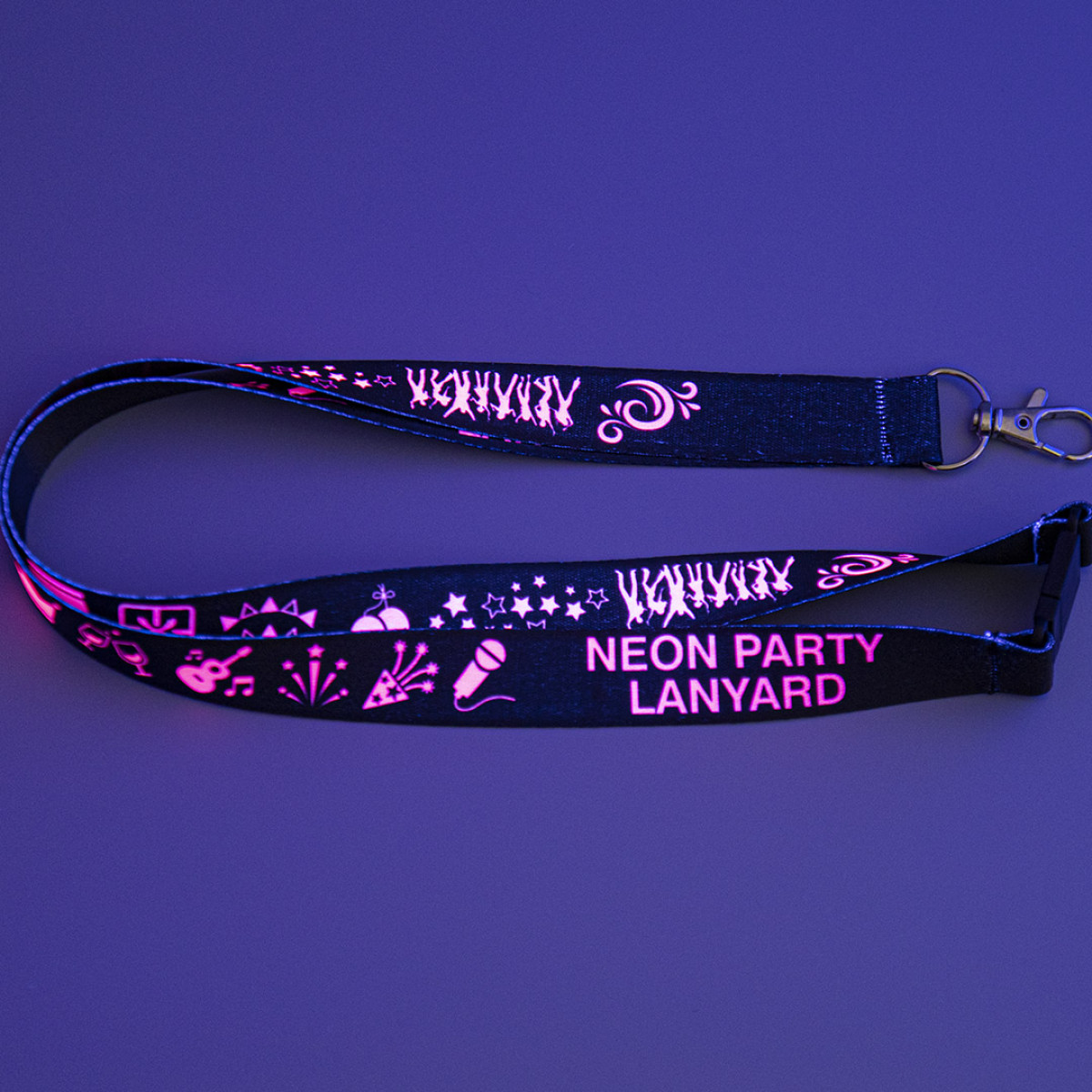 Neon Lanyard with Safety Strap | www.euroko.eu