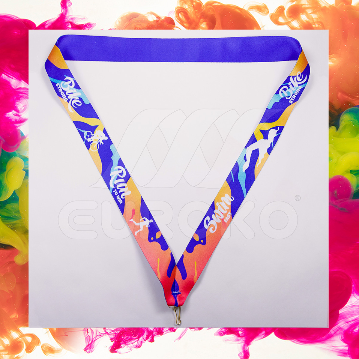 Custom Neck Ribbon with Hook | www.euroko.eu