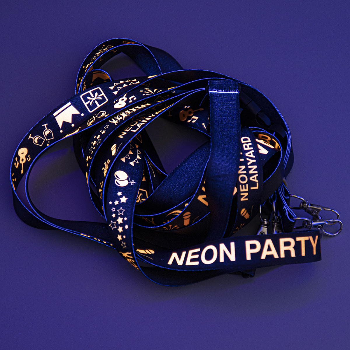 Neon Lanyard with Buckle | www.euroko.eu
