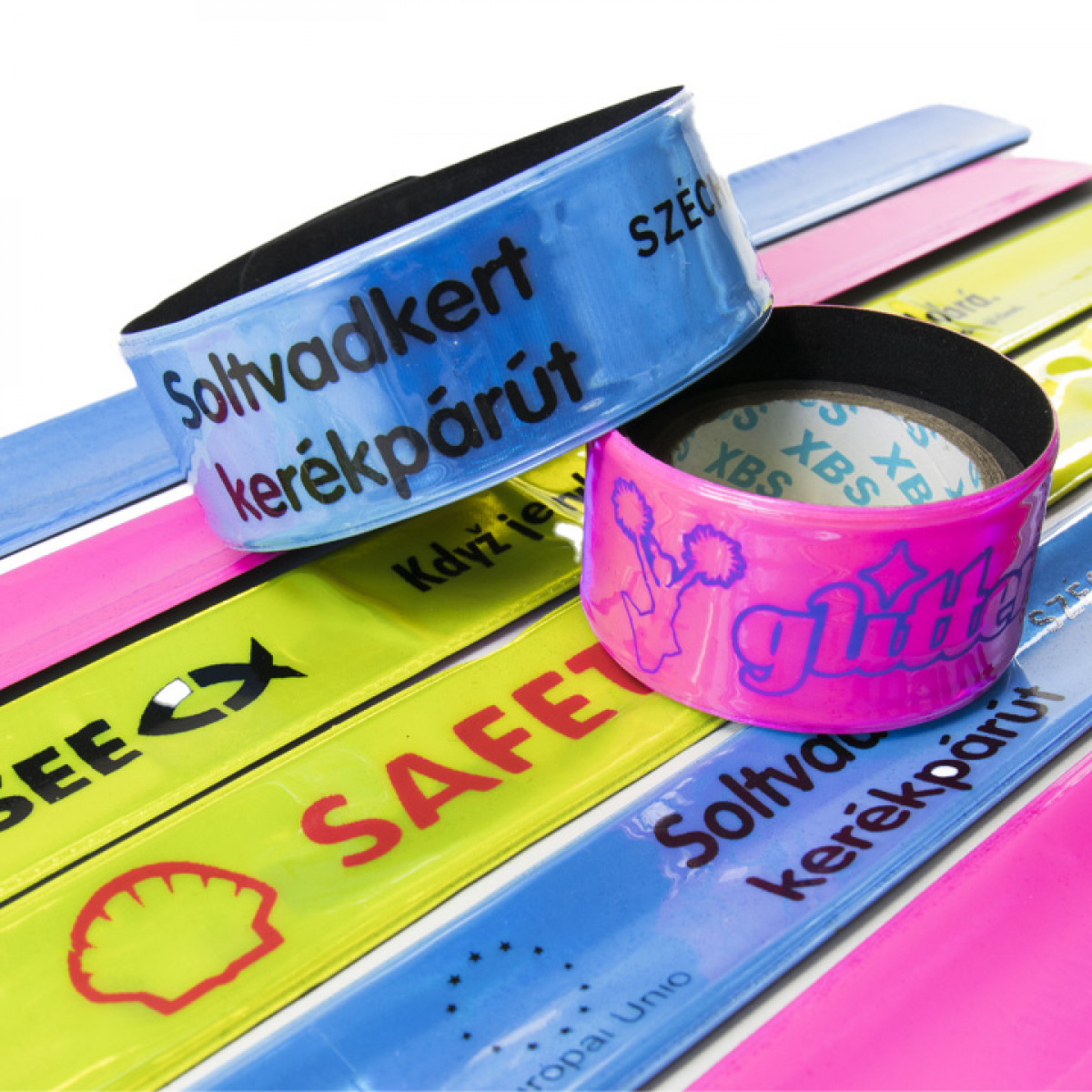 Reflective Custom Slap Bands | www.euroko.eu