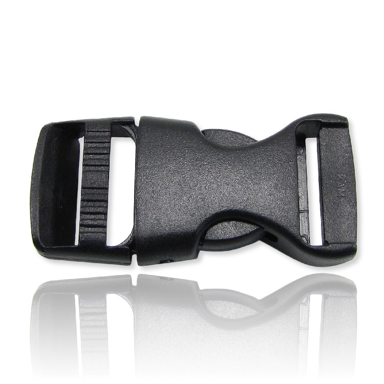 Plastic Buckle black 25mm | www.euroko.eu