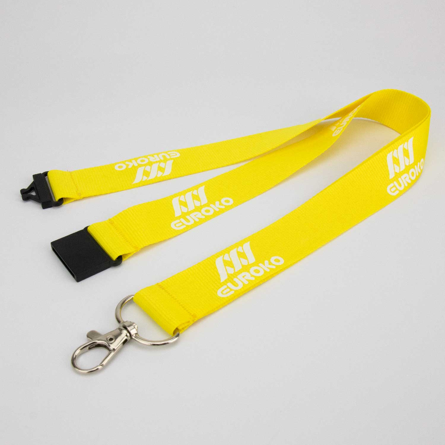 Screen Printed Lanyard with Safety Breakaway | www.euroko.eu