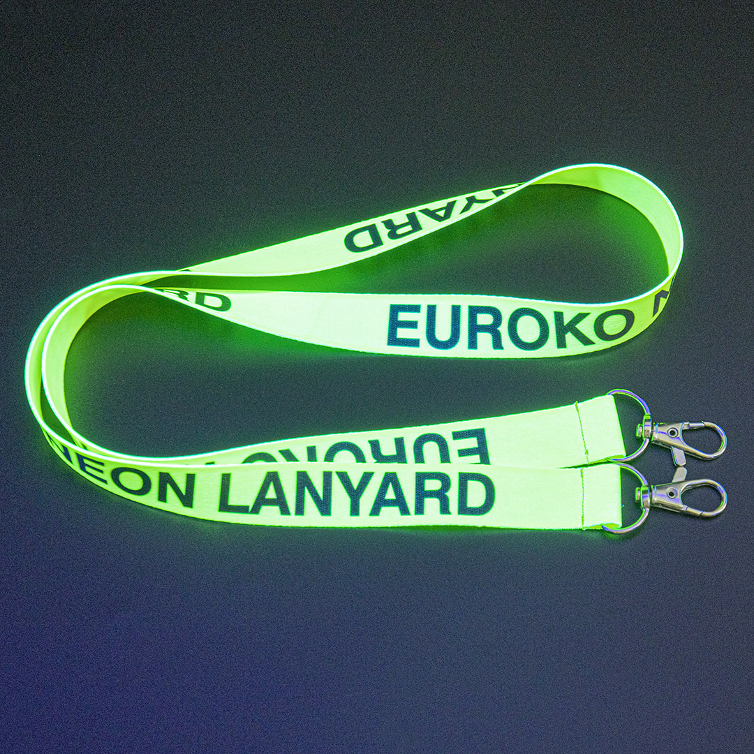 Neon Lanyards | Fluorescent Lanyards | www.euroko.eu