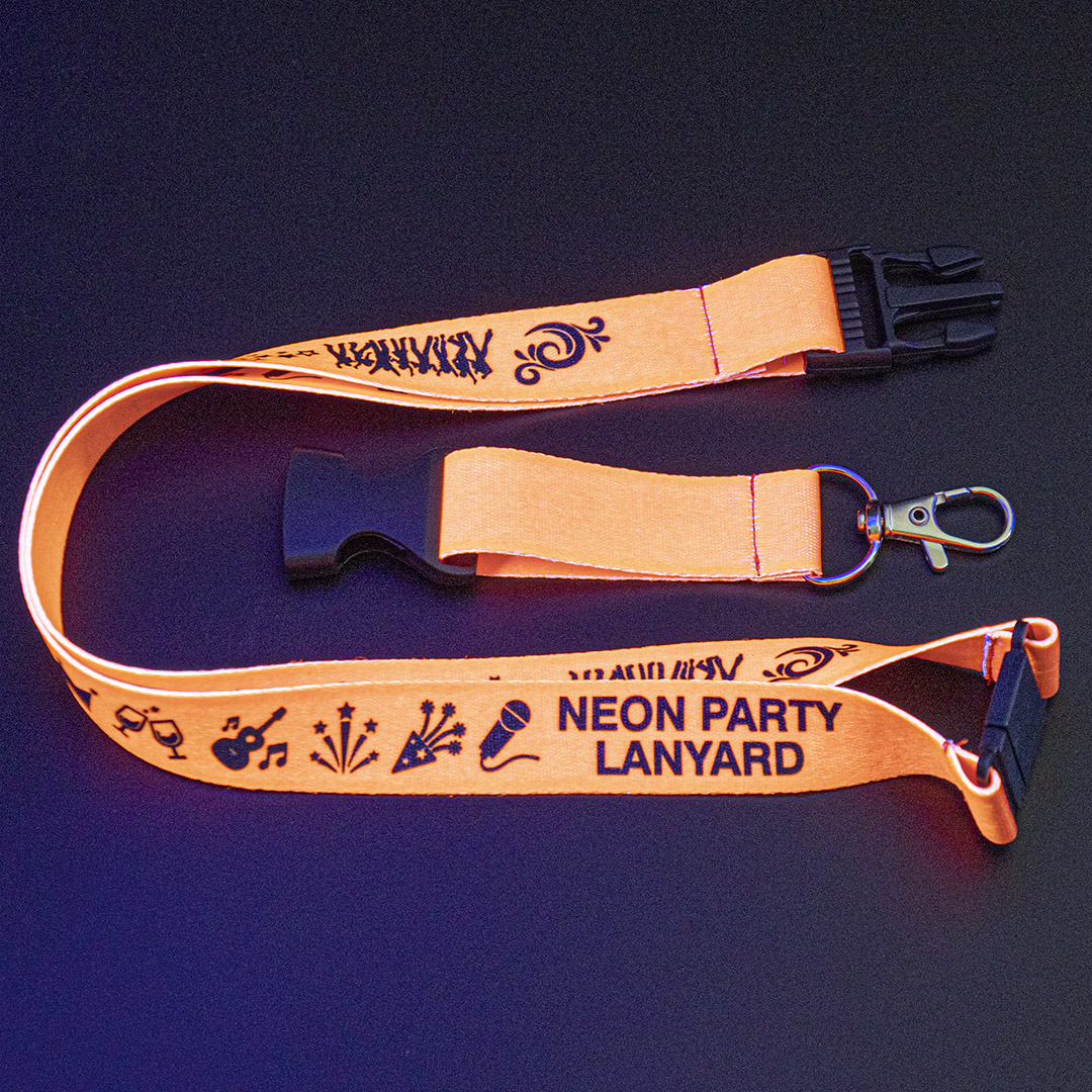 Neon Lanyards | Fluorescent Lanyards | www.euroko.eu
