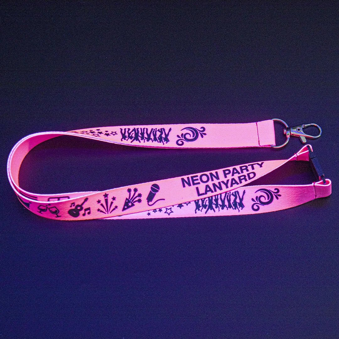 Neon Lanyards | Fluorescent Lanyards | www.euroko.eu