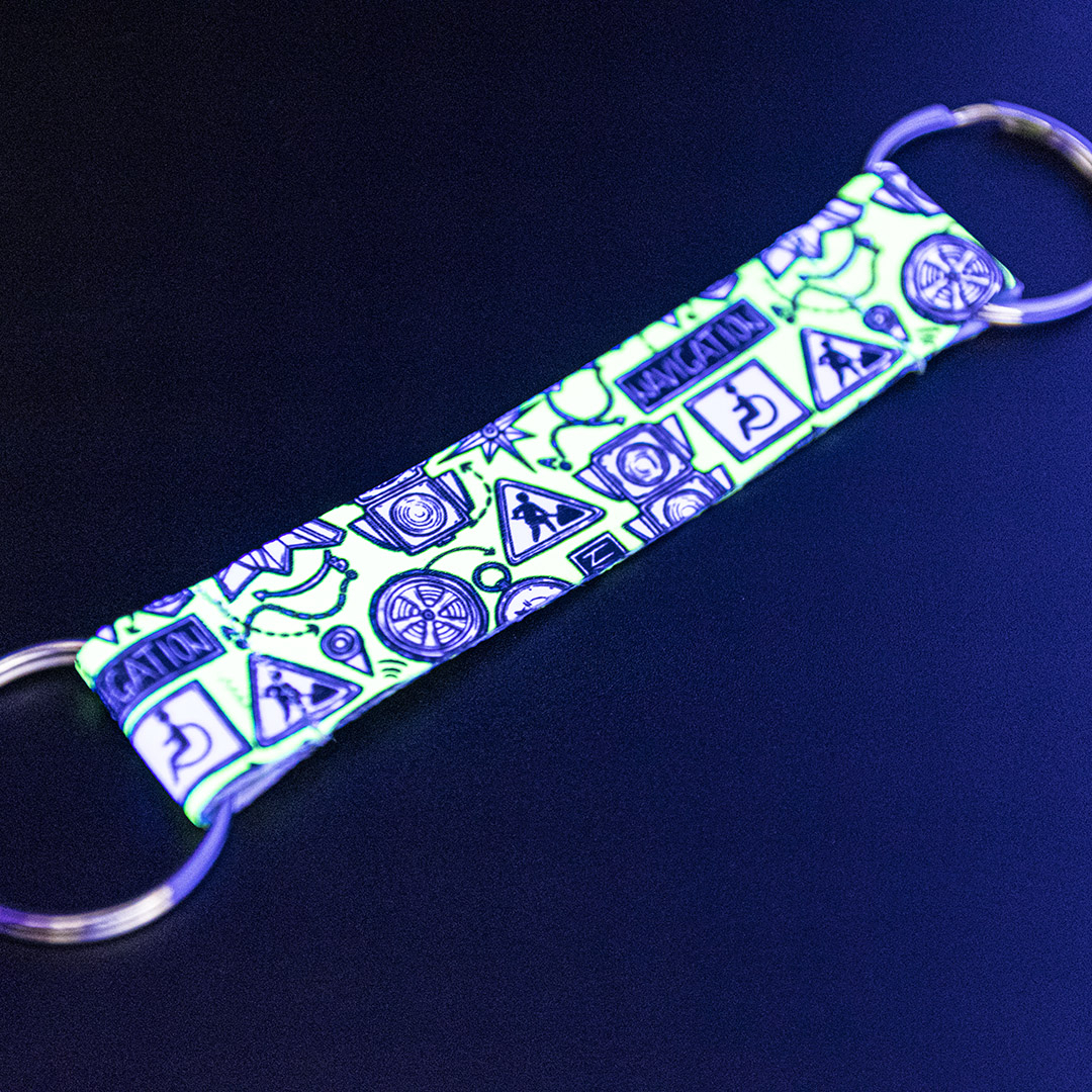Neon Keyrings | Short Neon Lanyards | www.euroko.eu