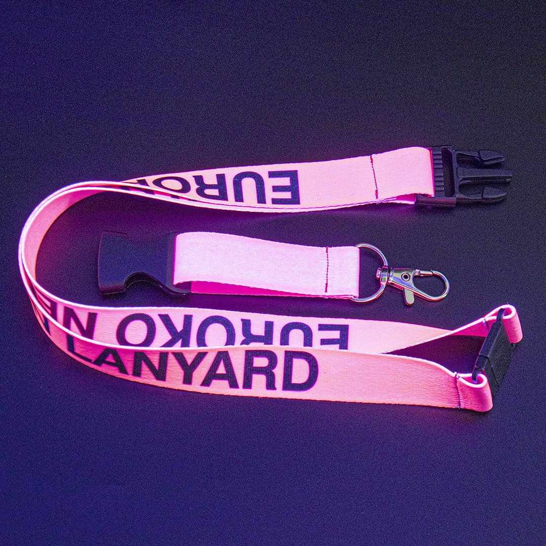 Neon Lanyards | Fluorescent Keychain | www.euroko.eu