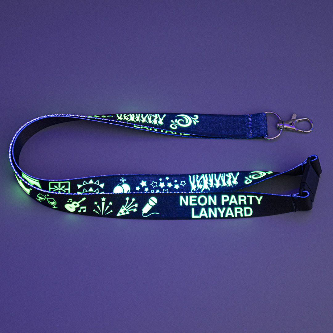 Neon Lanyards | Fluorescent Keychain | www.euroko.eu