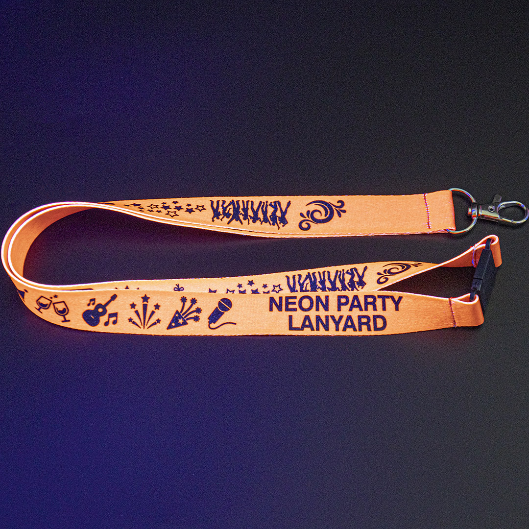 Neon Lanyards | Fluorescent Lanyards | www.euroko.eu