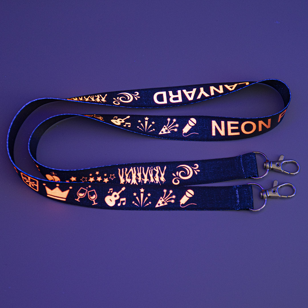 Neon Lanyards | Fluorescent Lanyards | www.euroko.eu